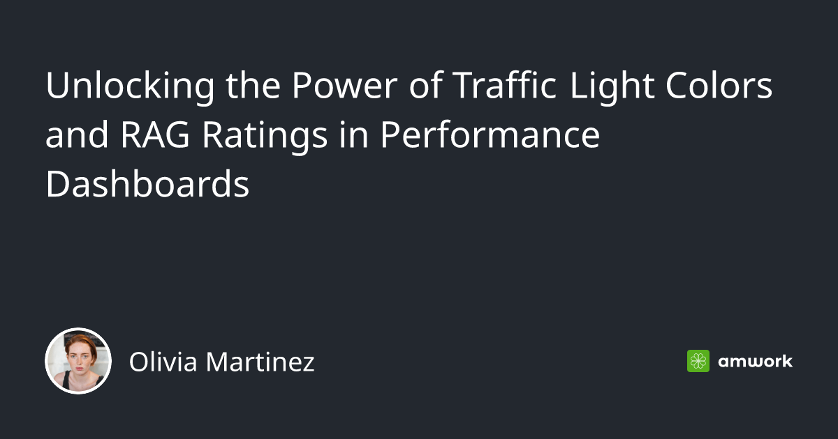 Unlocking the Power of Traffic Light Colors and RAG Ratings in ...